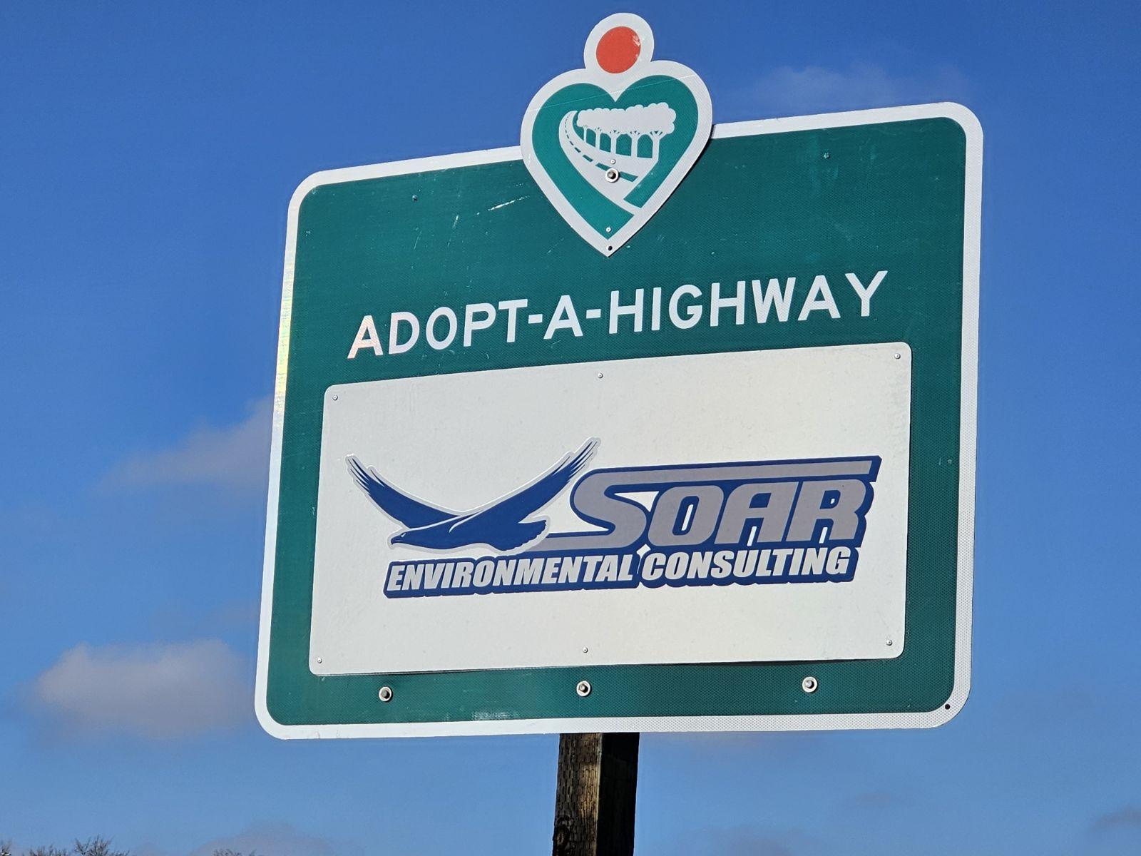 Soar Environmental Joins the Adopt a Highway Program - Soar
